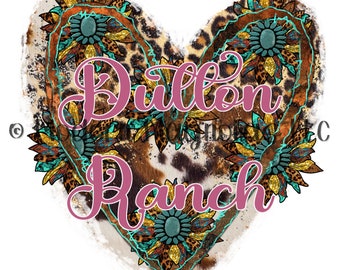 Rip & Beth Sublimation Design *READY to PRESS* Print Transfer, Dutton ...