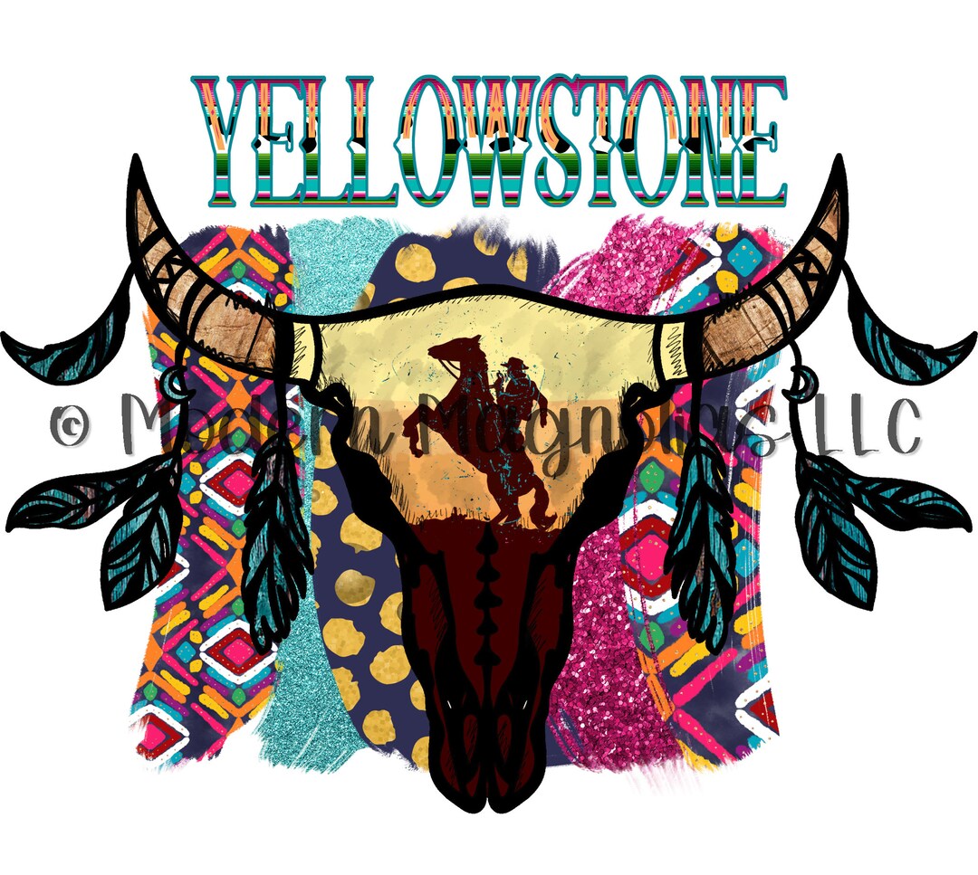 Yellowstone Cowboy Sublimation Transfer - Etsy
