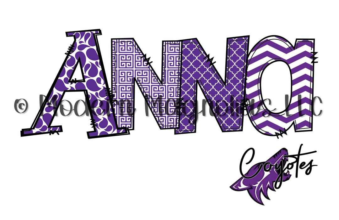 Anna Coyotes Digital PNG - Etsy
