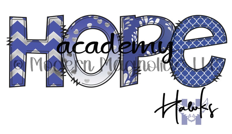 Hope Academy Hawks PNG Digital Download - Etsy