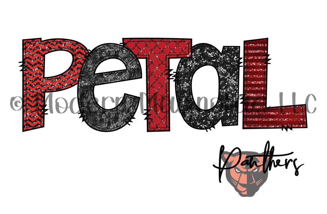 Petal MS Panthers PNG Digital Download - Etsy