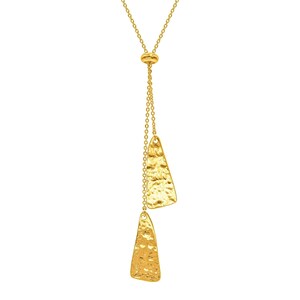 Emma Gold-plated Chain Necklace | Affordable Gold | Lariat Style - Etsy