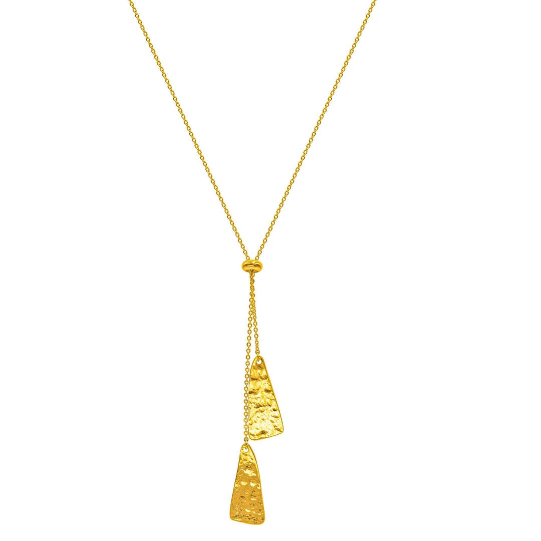 Emma Gold-plated Chain Necklace | Affordable Gold | Lariat Style - Etsy