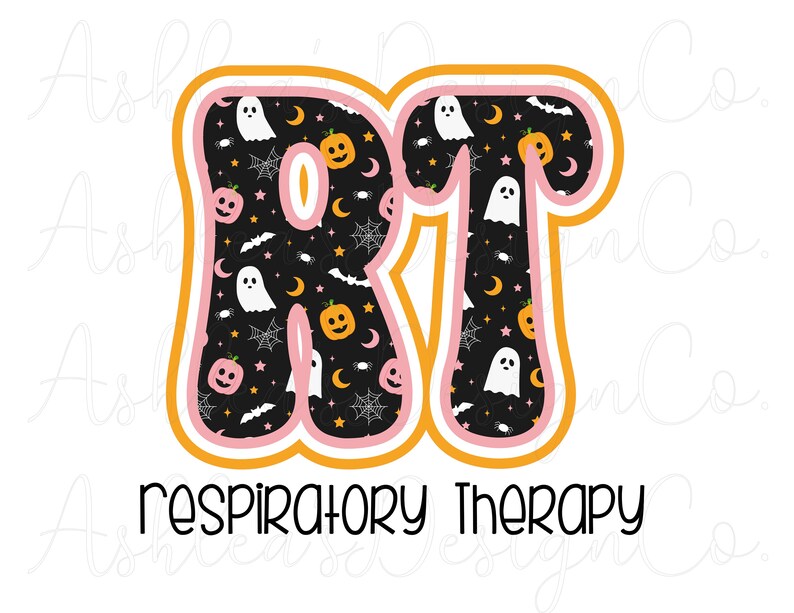 Halloween Respiratory Therapy RT Svg RT Png Digial Download - Etsy