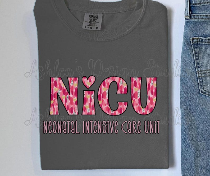 NICU Png Neonatal Intensive Care Unit Pink Png Nicu Svg Nicu Design ...