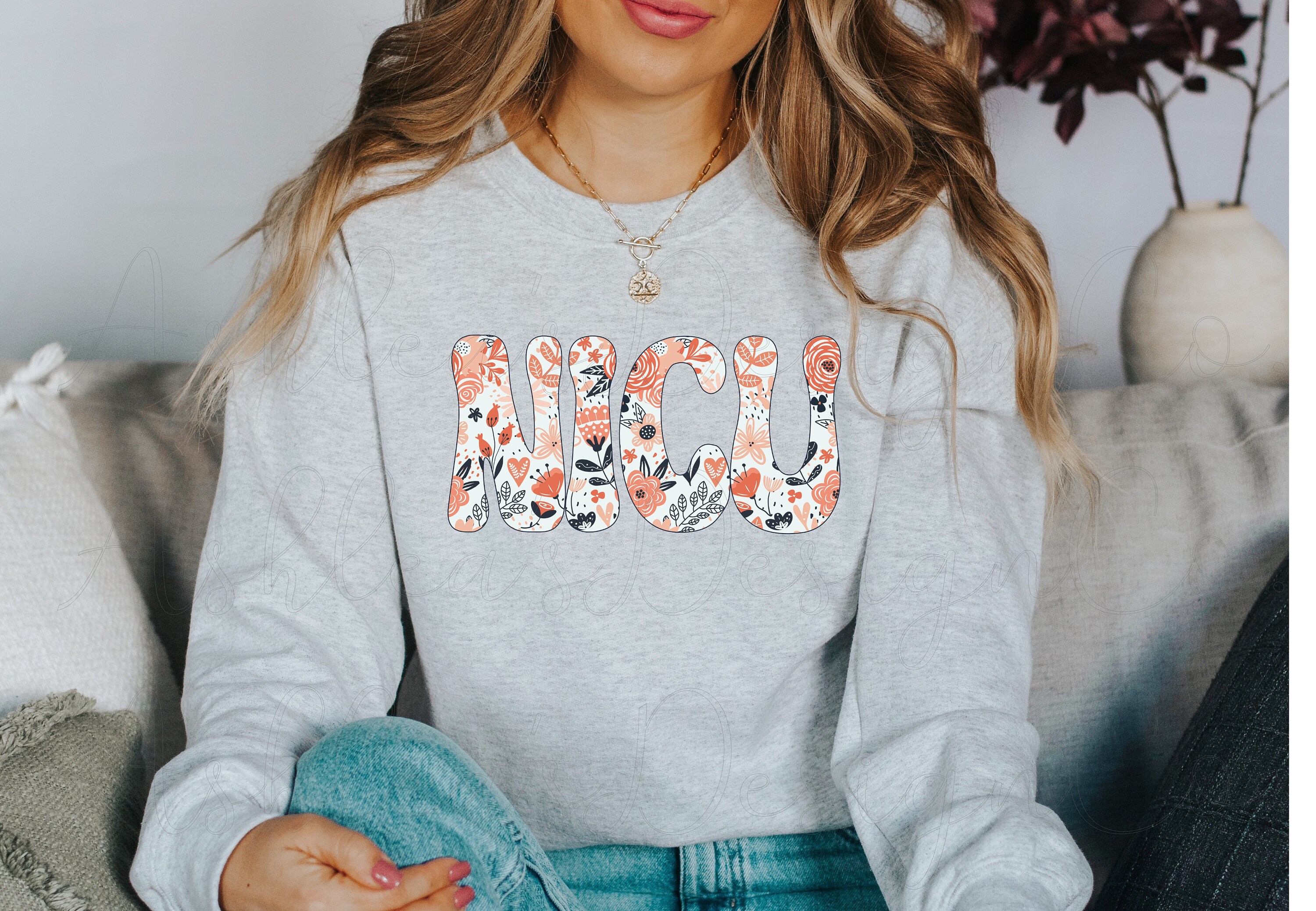 NICU Png Neonatal Intensive Care Unit Floral Png Nicu Svg Nicu Design ...