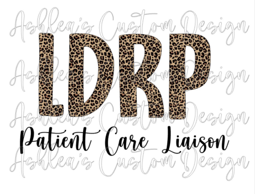 Ldrp Patient Care Liaison Png and Svg Digital Download - Etsy