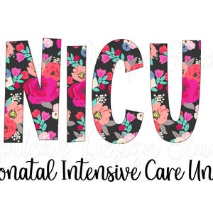 NICU Png Neonatal Intensive Care Unit Floral Png Nicu Svg Nicu Design ...