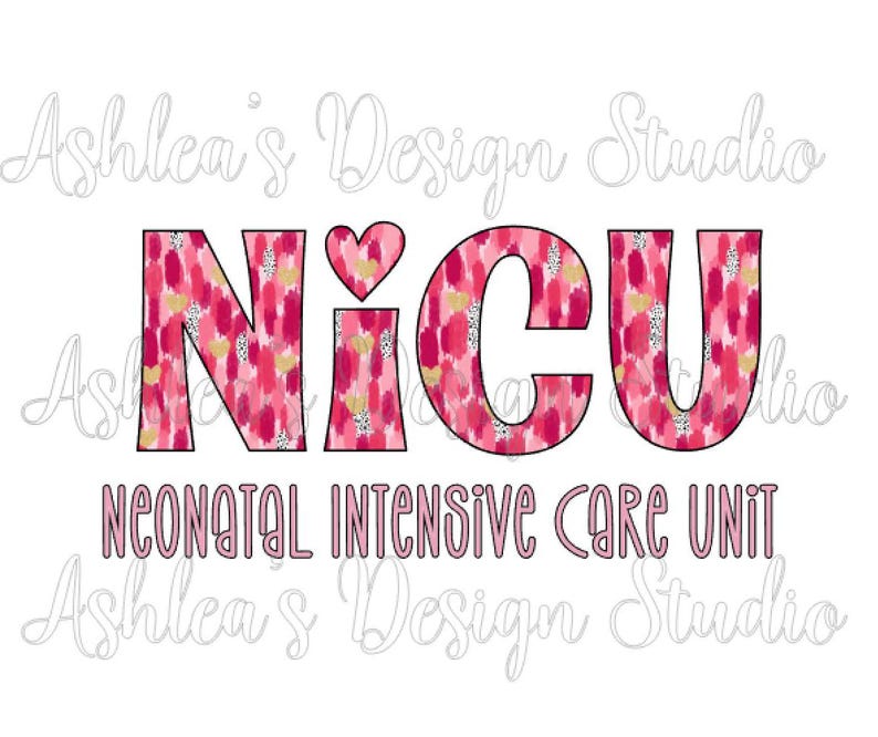 NICU Png Neonatal Intensive Care Unit Pink Png Nicu Svg Nicu Design ...
