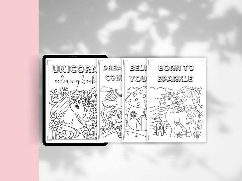 Cute Unicorn Quotes Coloring Pages for Kids, Unicorn Coloring Pages ...