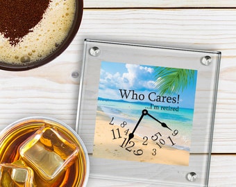 Retirement Personalized Coasters - Etsy