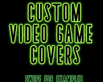 Custom Video Game Covers - Etsy