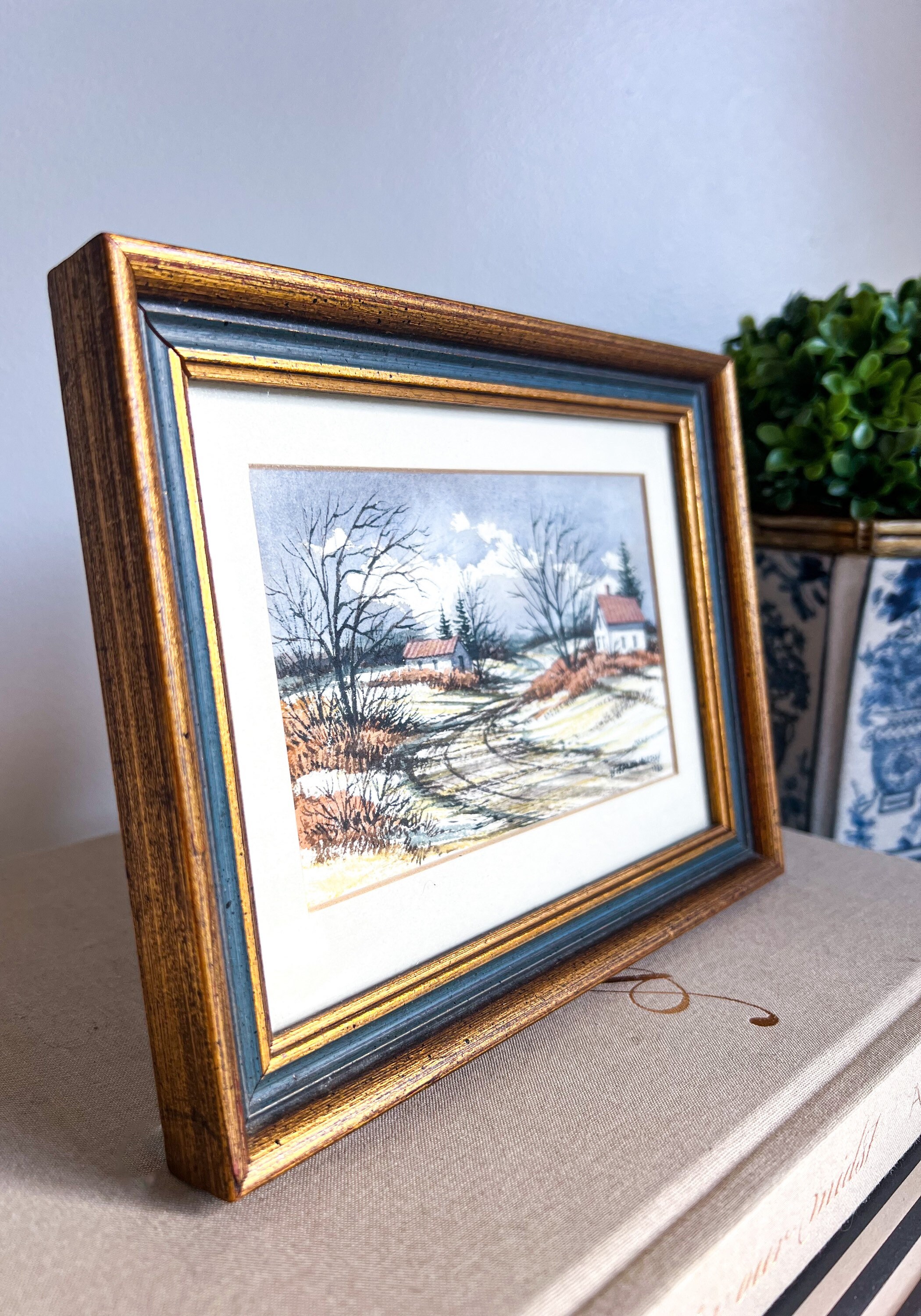 W. Ralph Murray Original Watercolor in the Country 1980 - Etsy