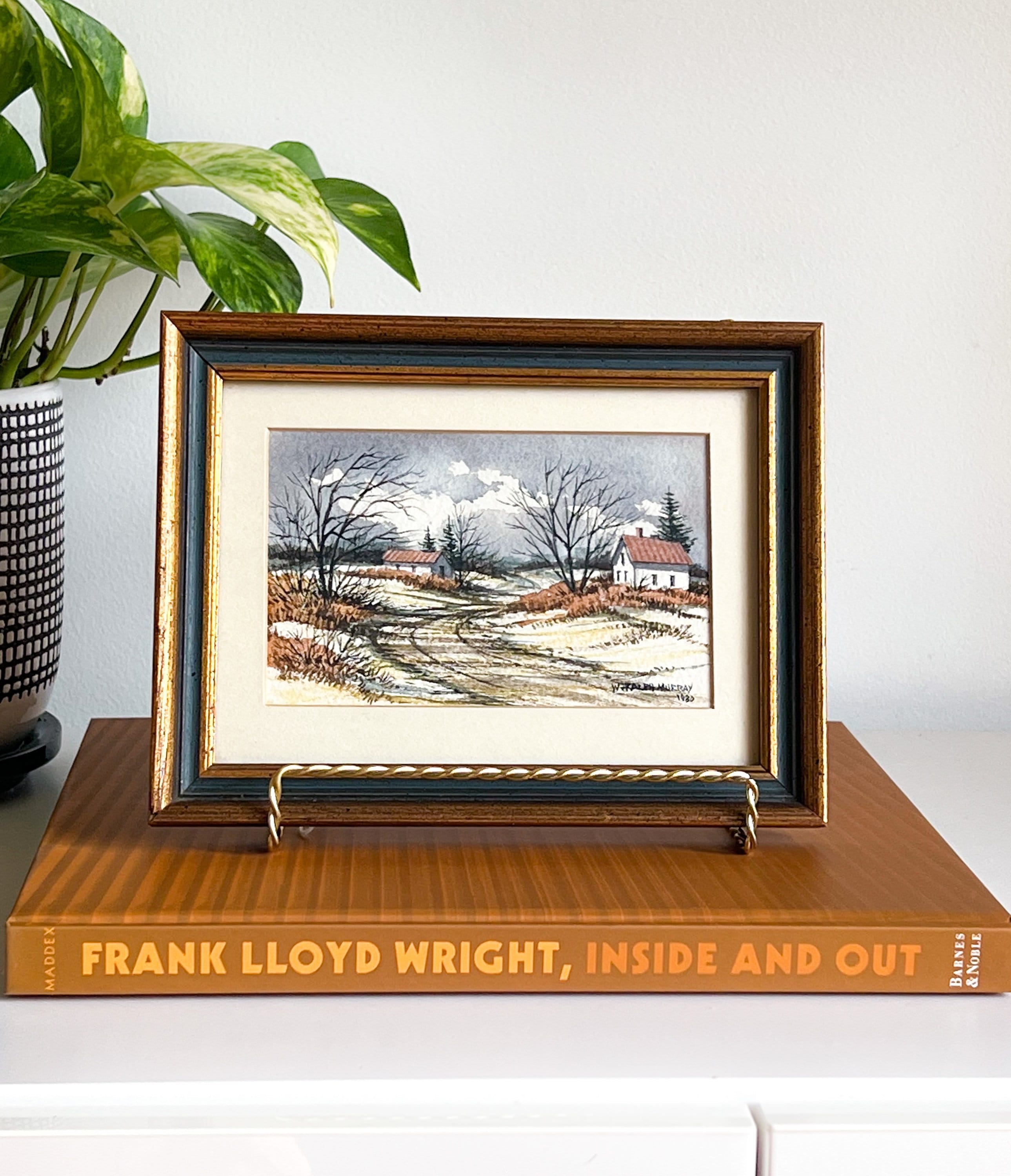 W. Ralph Murray Original Watercolor in the Country 1980 - Etsy