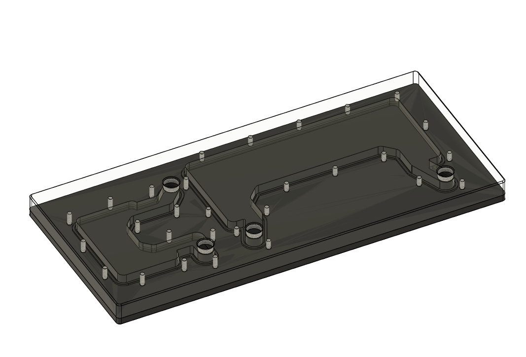 Corsair 4000D/5000D Top Mounted 280mm Distro Plate - Etsy