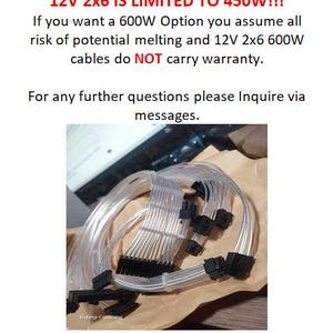 Custom ATX Individual Modular Power Supply Cables - Etsy