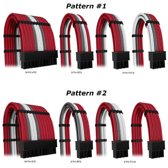 Custom ATX Individual Modular Power Supply Cables - Etsy