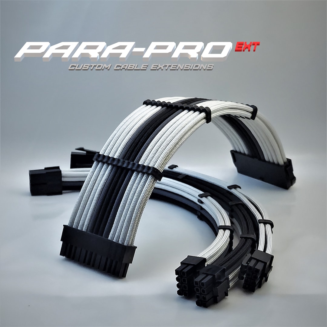 Custom Sleeved PC Cable Extensions - Etsy