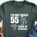 55th Birthday Shirt, Cheers to 55 Years Tee, 55 Birthday Women Shirt ...