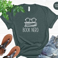 Book Nerd - Etsy