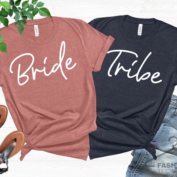Bride Tribe Shirt Etsy