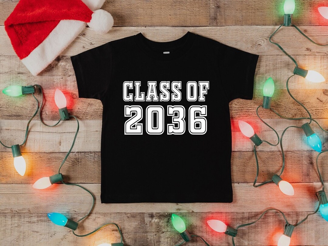Class of 2036 T-shirt, Kindergarten Growing up Shirt, 2036 Graduation ...