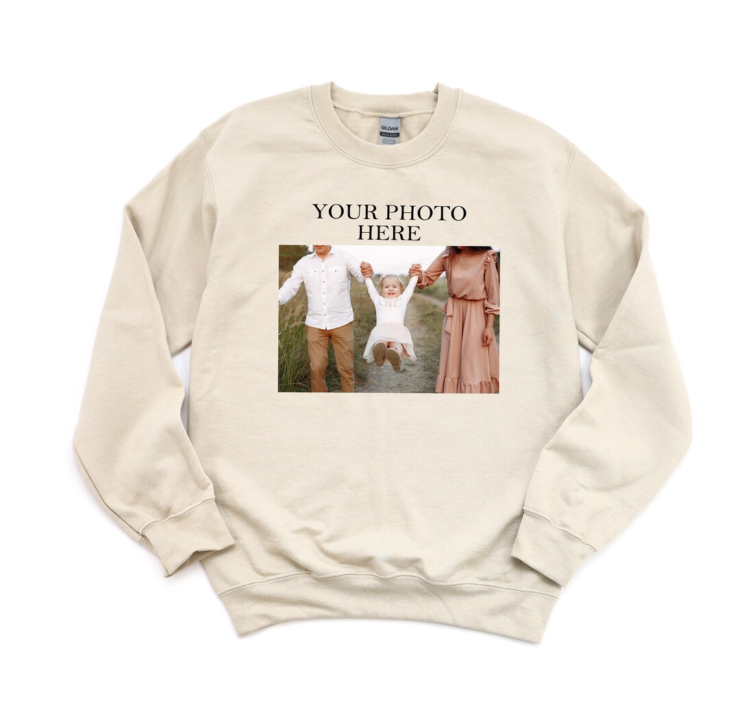 Custom Sweatshirt With Photo, Photo Sweatshirts, Sweatshirt Printing ...