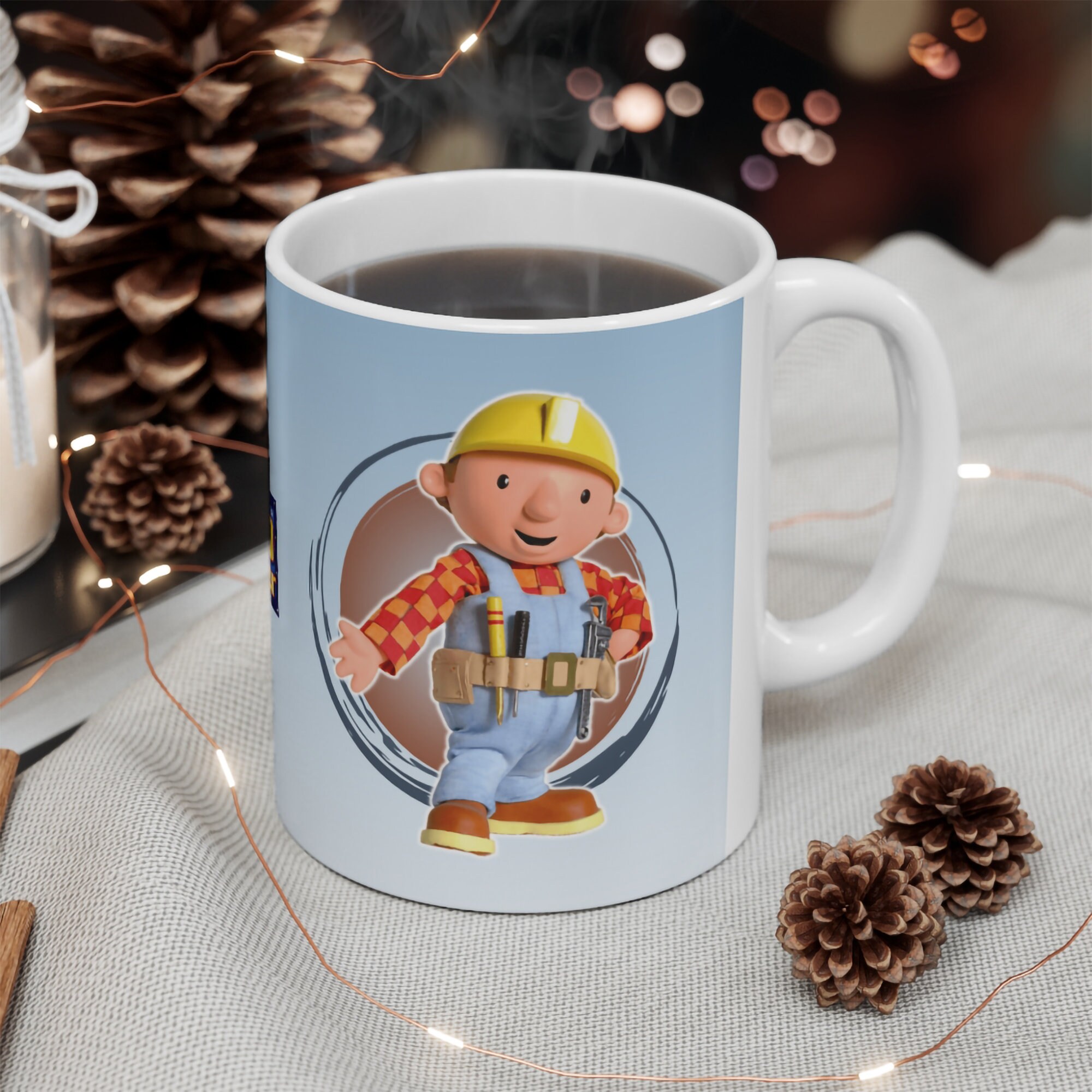 Bob the Builder Mug, Bob the Builder Carpenter Tea Cup, Coffee Mug - Etsy