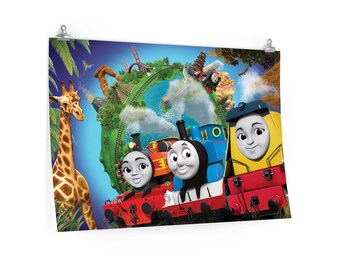 Thomas and Friends Poster - Etsy Australia