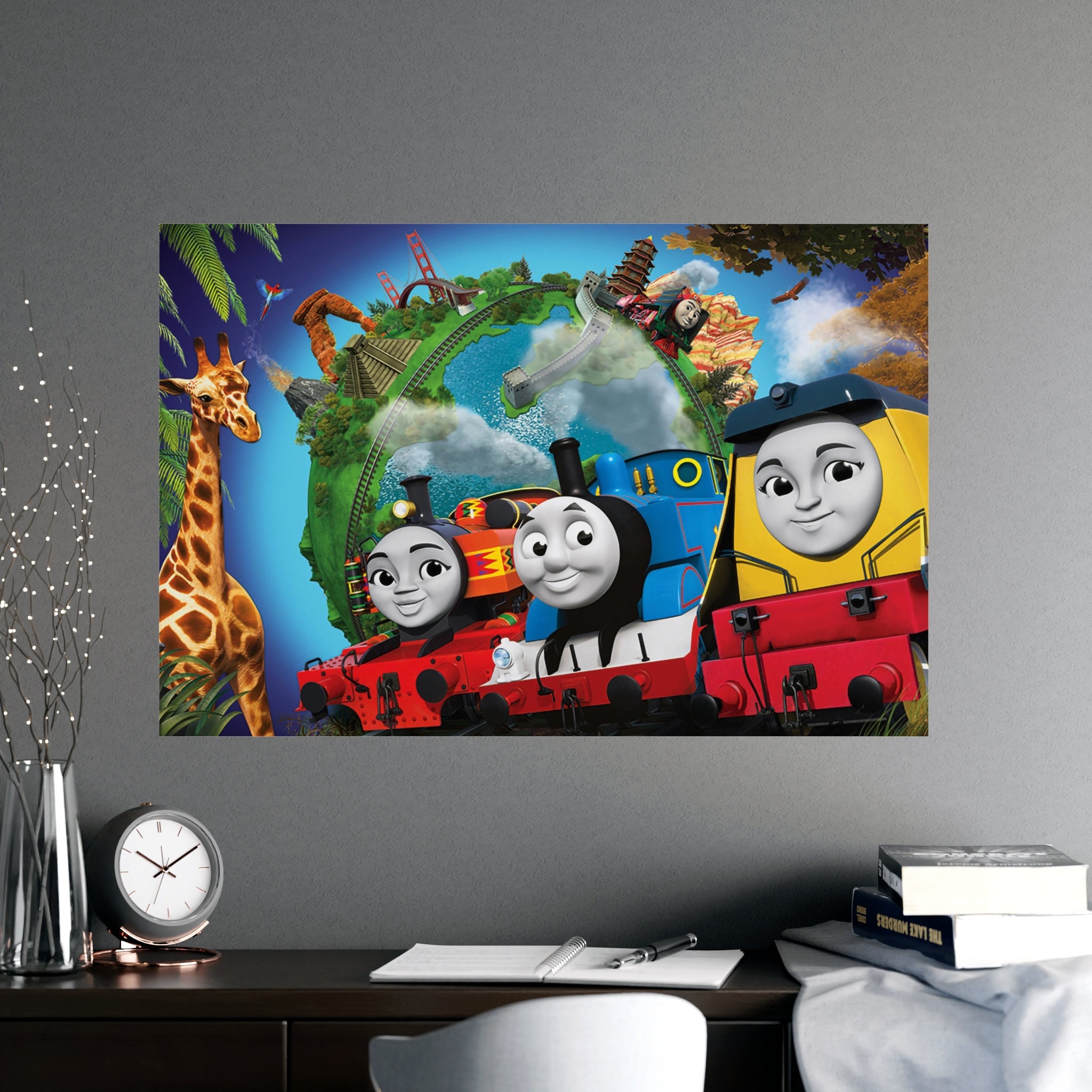 Thomas the Train and Friends Adventures Poster Wall Photographic Print ...