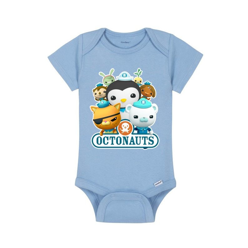 Octonauts Team Onesie, Octonauts Baby Bodysuit - Etsy