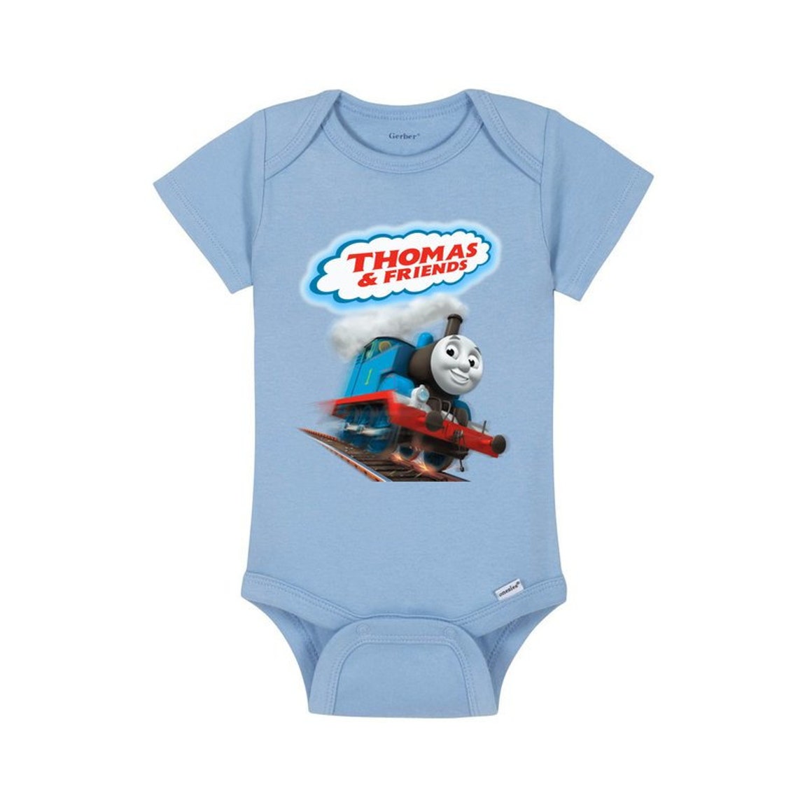 Thomas and Friends Onesie, Thomas the Train Baby Bodysuit - Etsy