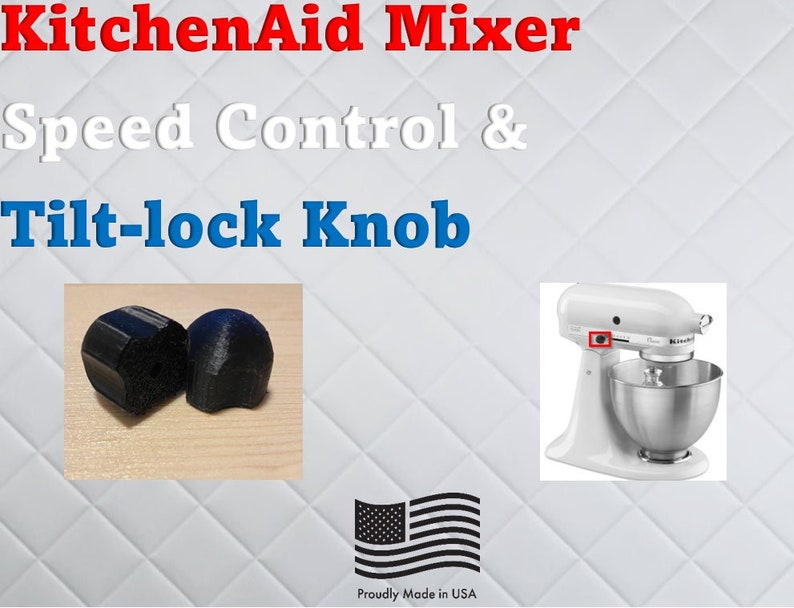 Speed Control & Tilt-lock Knobs for Kitchenaid Stand Mixer | Etsy