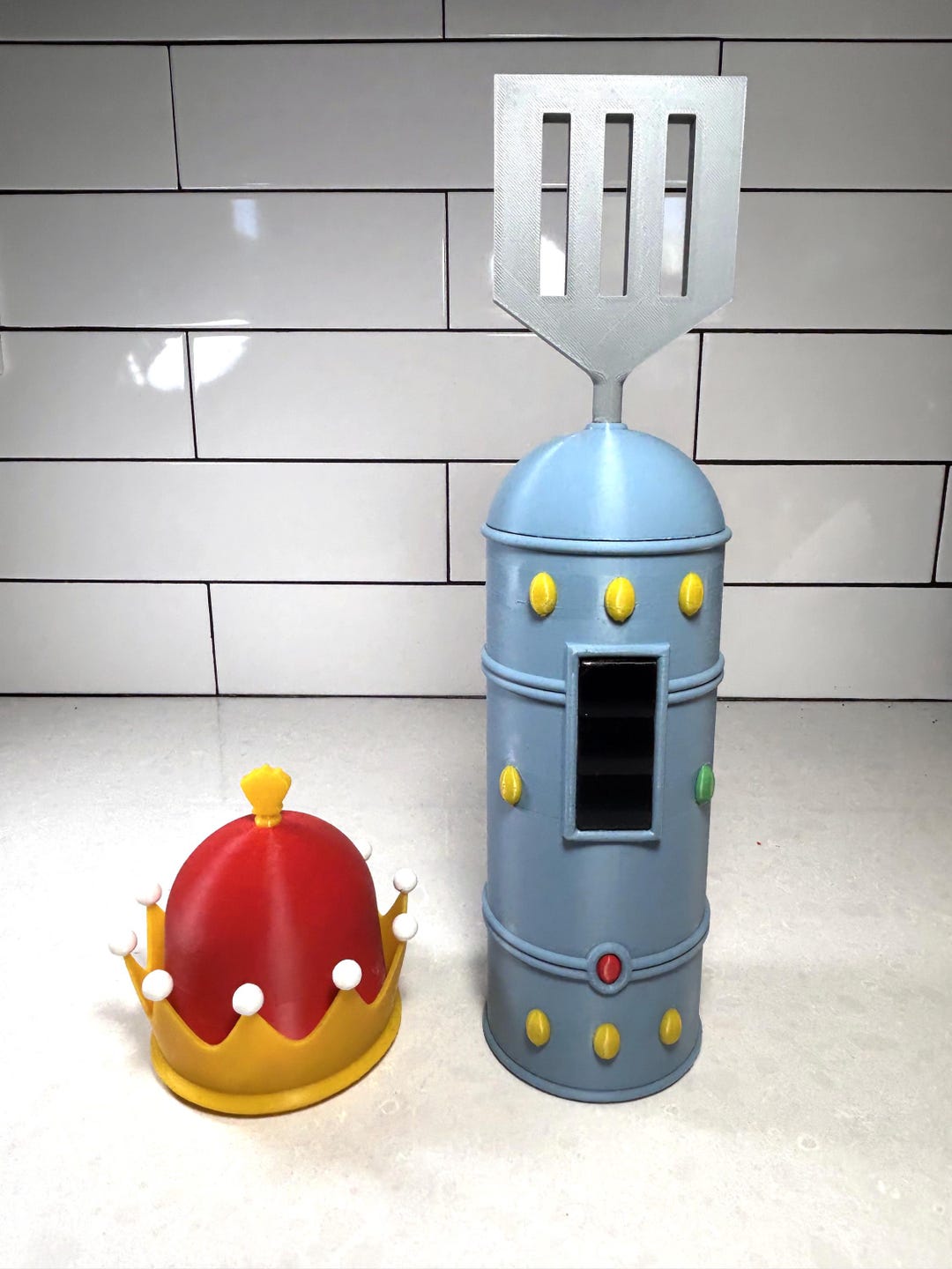 Spatula Inspired by Iconic Undersea Fry Cook & King Neptune's Crown ...