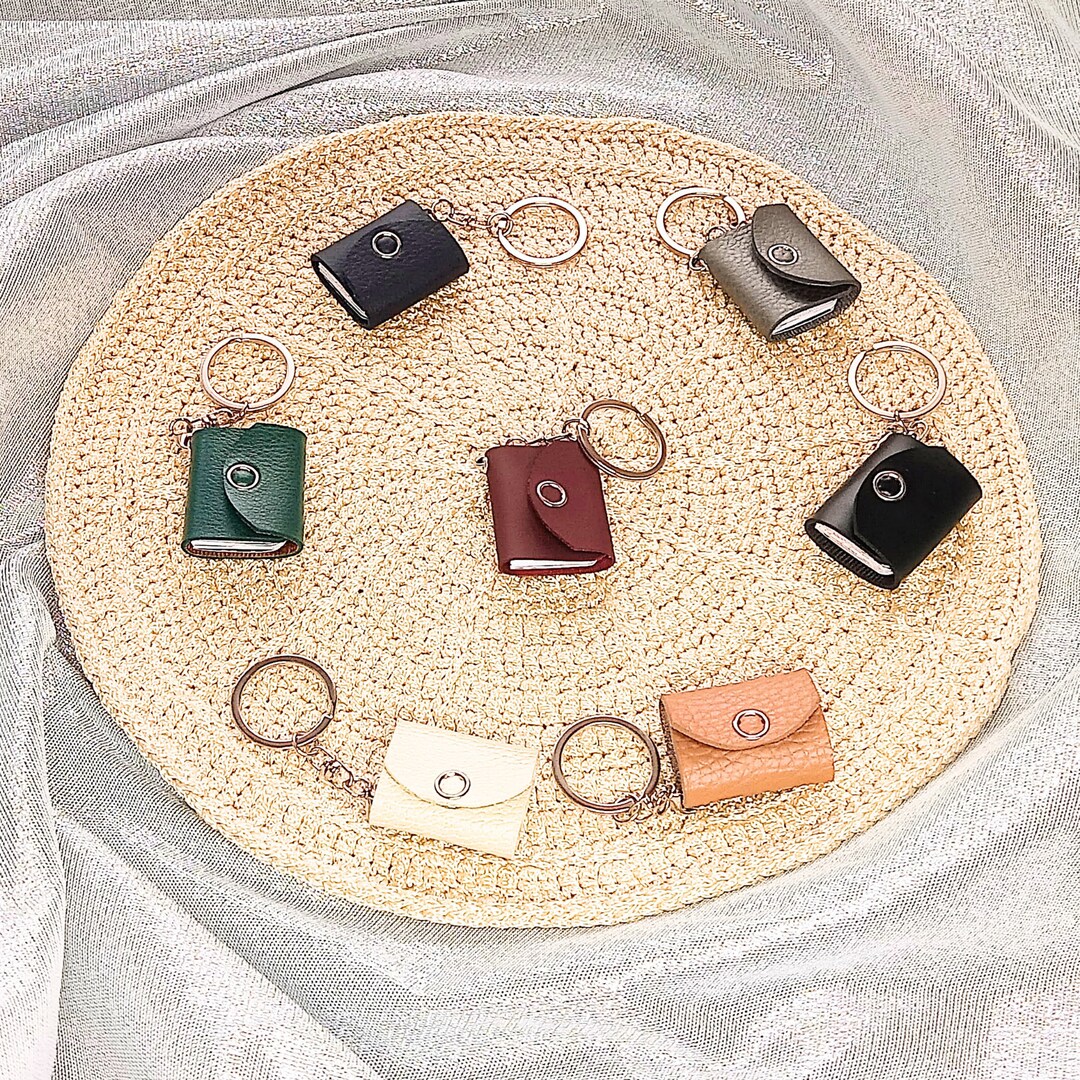 Handmade Personalized 16 Mini Photo Album Keychain, Customizable ...