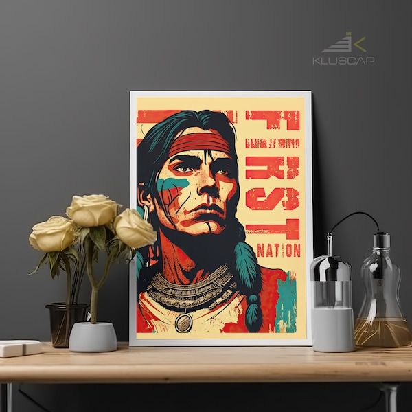 First Nation Wall Decor - Etsy