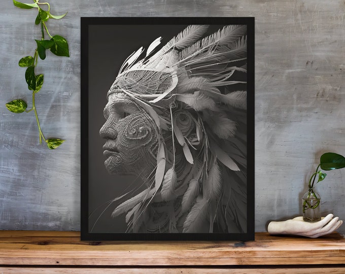 Turtle Island by Patrick Hunter Indigenous Art Print, First Nations ...