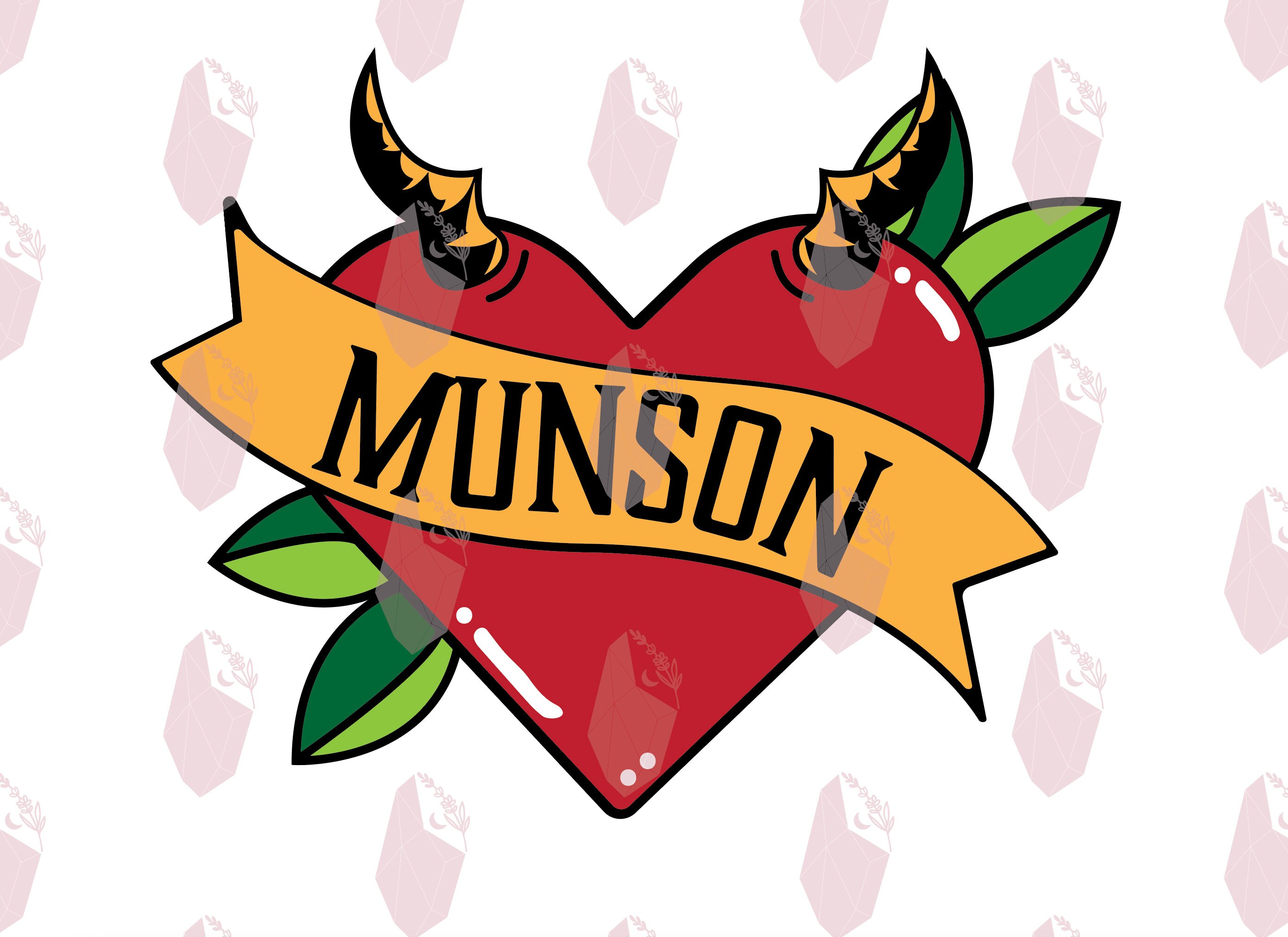 Eddie Munson Heart - Digital File - Etsy