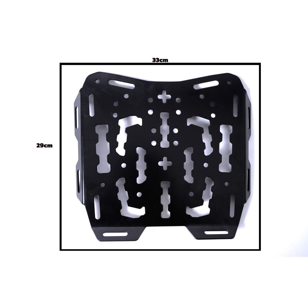 Moto Luggage Rack Universal Motorcycle Trunk Frame Plate Bracket Rear ...