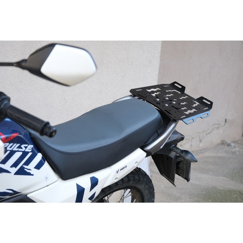 Moto Luggage Rack Universal Motorcycle Trunk Frame Plate Bracket Rear ...