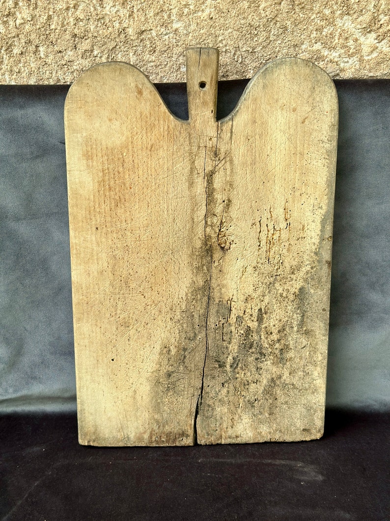 French Antique Butcher Cutting Board Wooden Chopping Board Block - Etsy