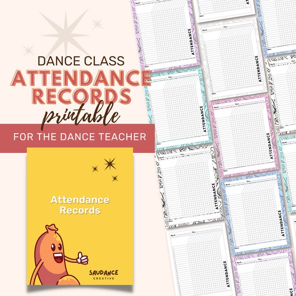 Class Attendance - Etsy