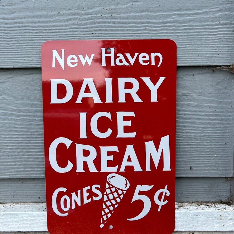 Vintage Dairy Sign - Etsy