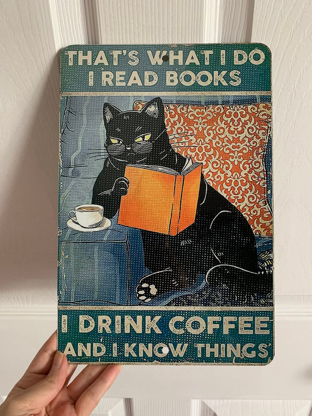 That's What I Do I Read Books I Drink Coffee and I Know Things Retro ...