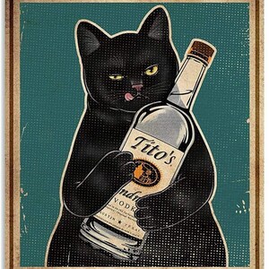 Show Me Your Tito's Retro Metal Aluminum Tin Sign Vintage | Etsy