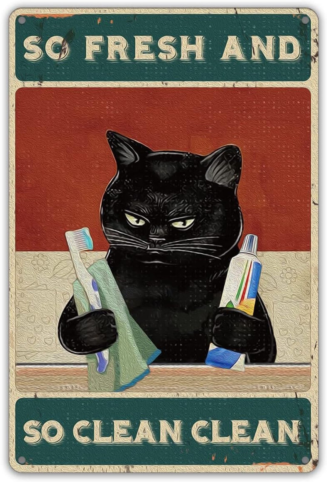 So Fresh and so Clean Clean Home Metal Aluminum Tin Sign Vintage - Etsy