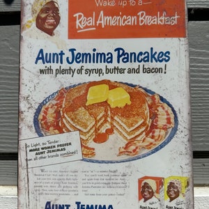 Wake up to a Real American Breakfast Retro Metal Aluminum Tin Sign ...
