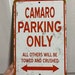 Camaro Z28 Parking Sign, Camaro Z28 Signs, Chevy Camaro Z28, Camaro ...
