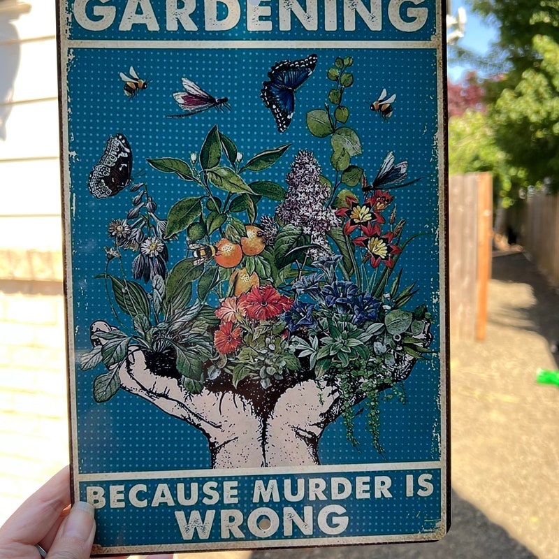 Gardening Sign - Etsy