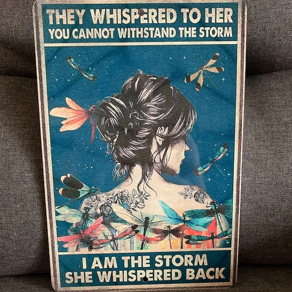 Aluminum I Am Sign - Etsy